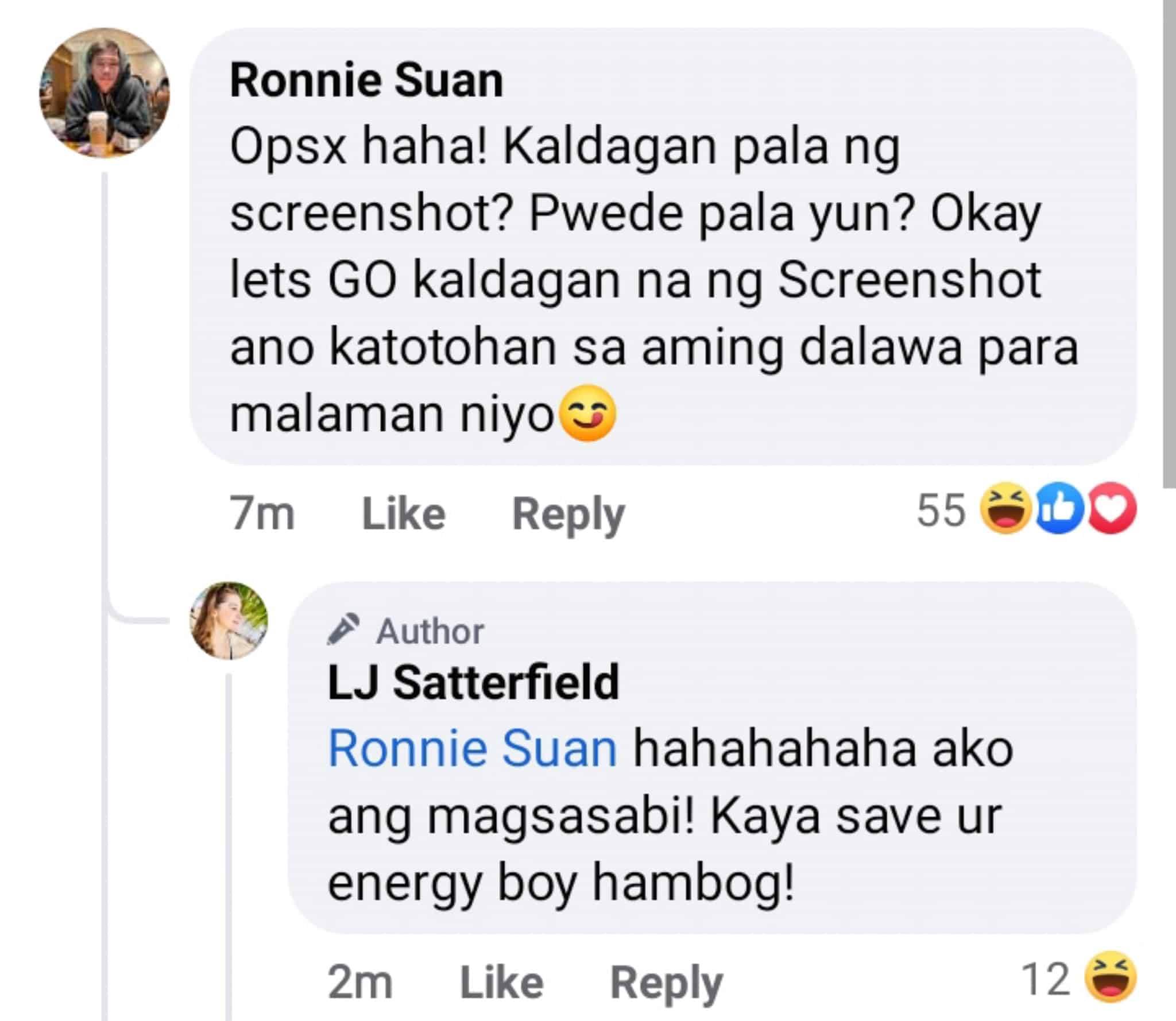 LJ Satterfield responds to the accusations of Boy Tapang, calling her ...