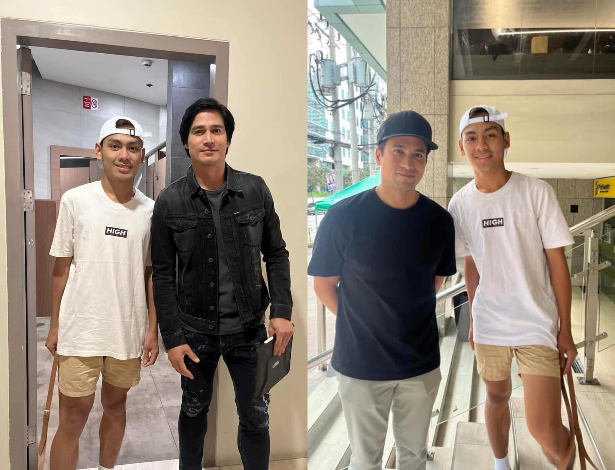 Sana all! A fan meets Piolo Pascual and Sam Milby on the same day