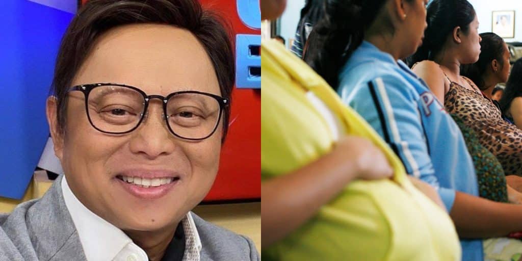 Arnold Clavio gives his thought about teenage pregnancy: "Kumpirmado ba ...