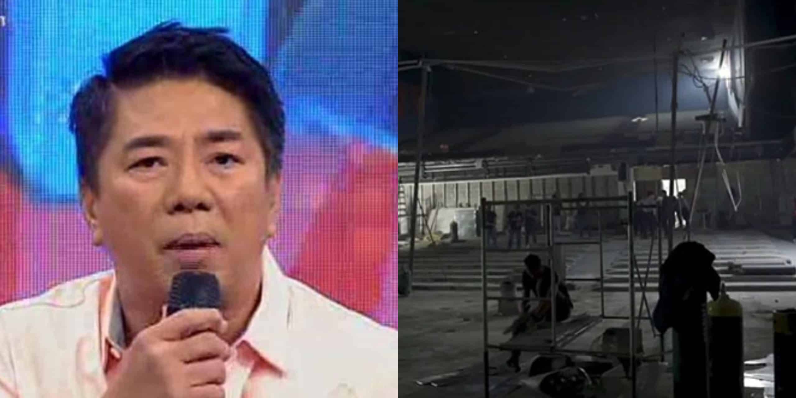 Willie Revillame shows the construction of 'world class' Wowowin studio ...
