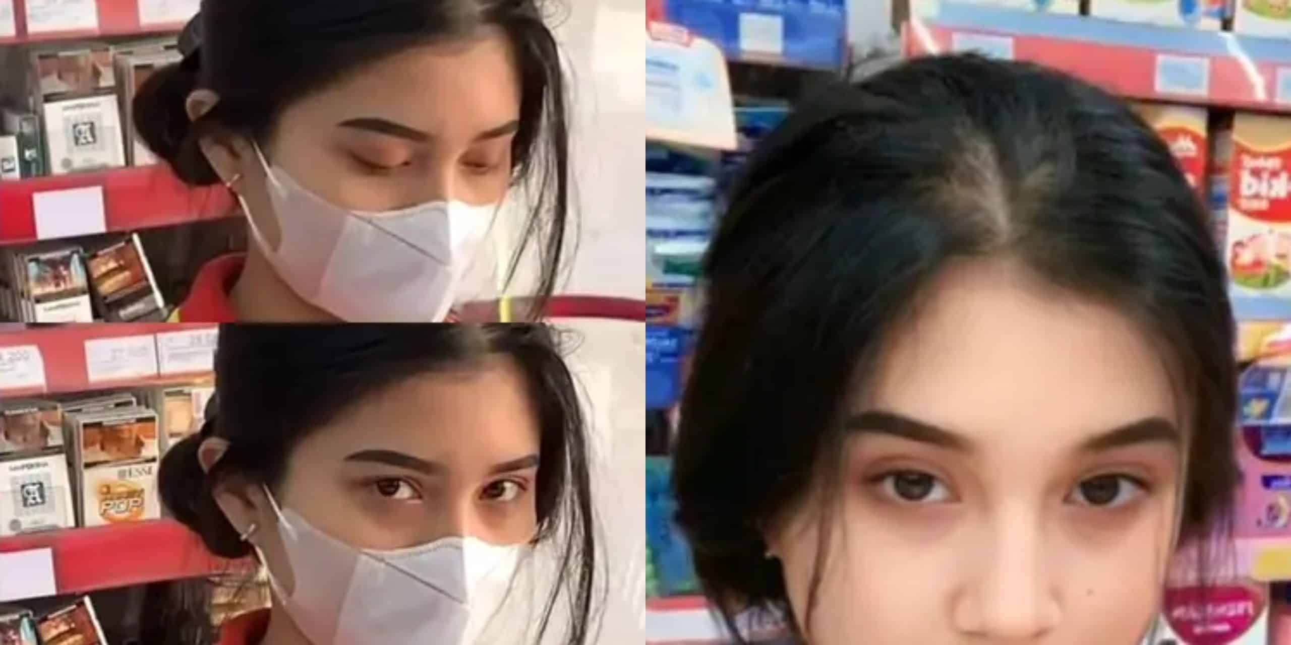 'Alfamart Girl' na nag-trending dahil sa angking ganda nito, ipinakita ...