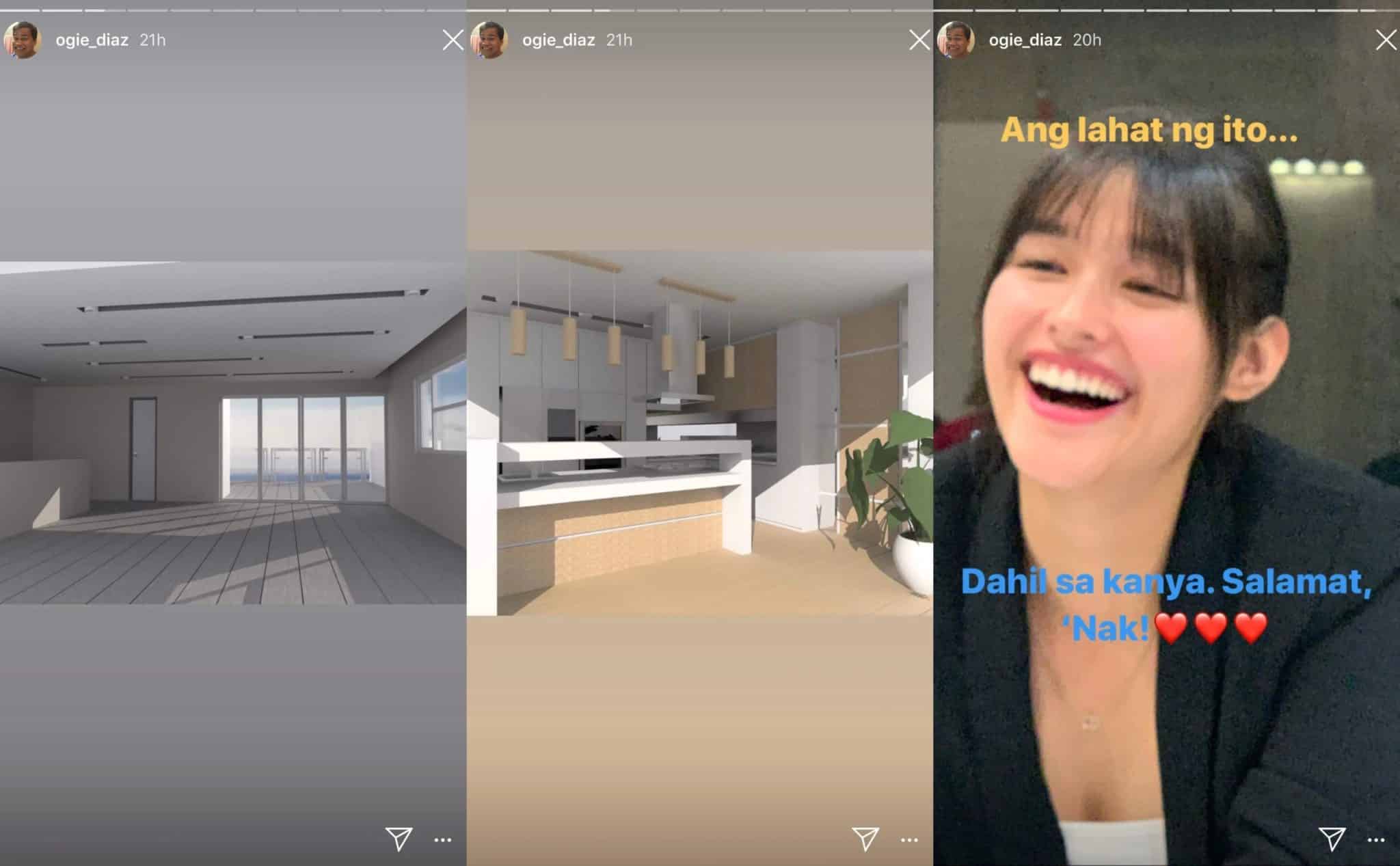 Netizen reminds Ogie Diaz that he got a new home because of Liza Soberano