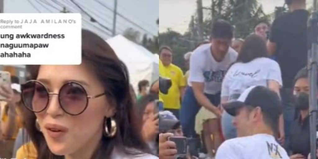 Awkward! Aljur Abrenica sinubukan alalayan si Kylie Padilla sa stage ng ...