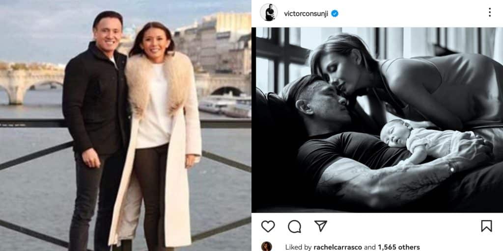Victor Consunji, ipinakita ang isang baby kasama ang rumored girlfriend ...