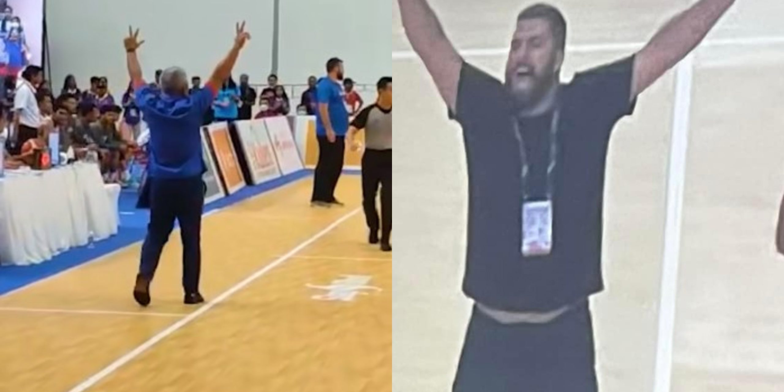 Coach Chot Reyes, nakaganti sa 'night night' gesture ng Cambodia coach ...