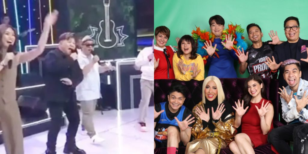 Eat Bulaga Dabarkads, kinanta ang theme song ng It's Showtime