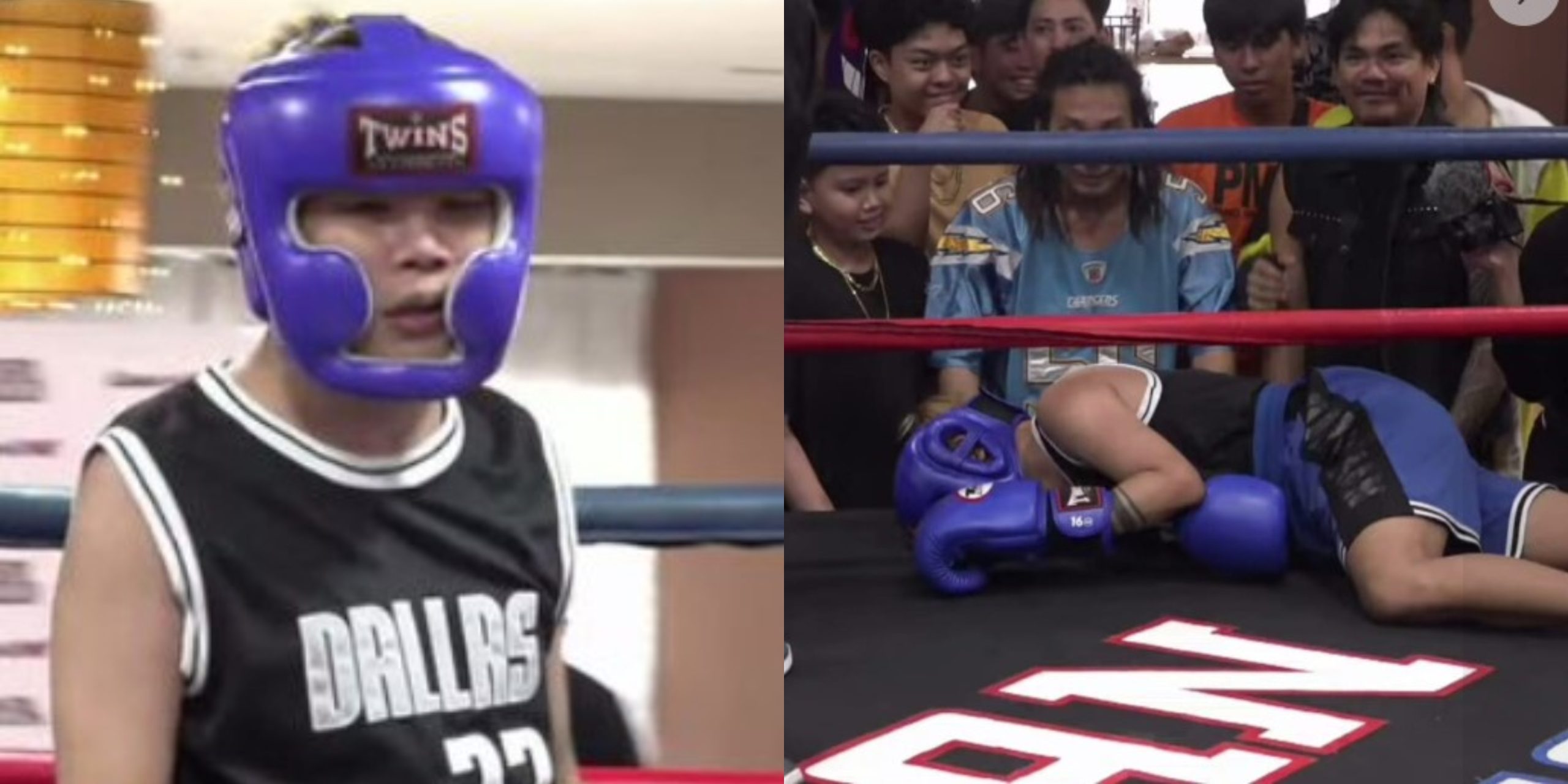 Xander Ford, hanggang round 2 lamang ang inabot sa kanyang boxing match ...