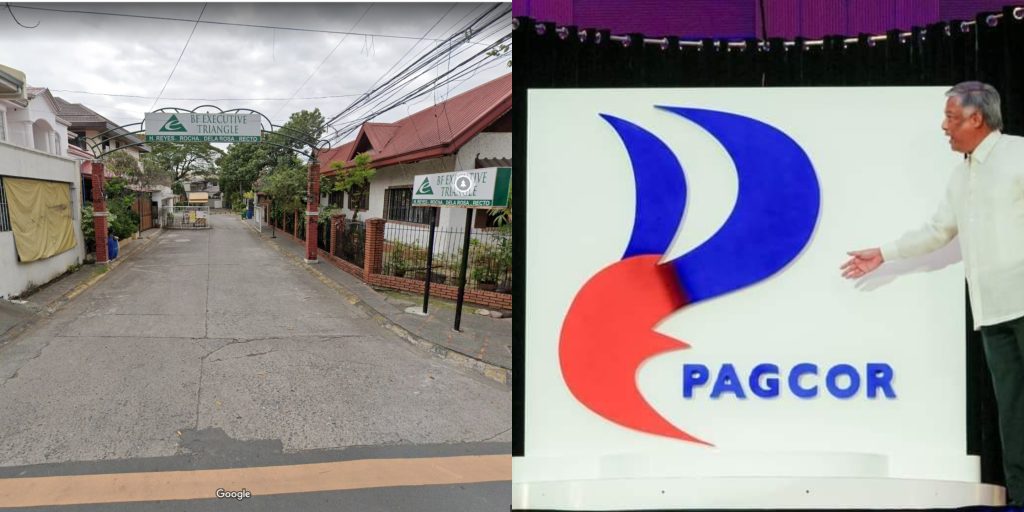 Work from home? PAGCOR's new logo creator office located at a subdivision