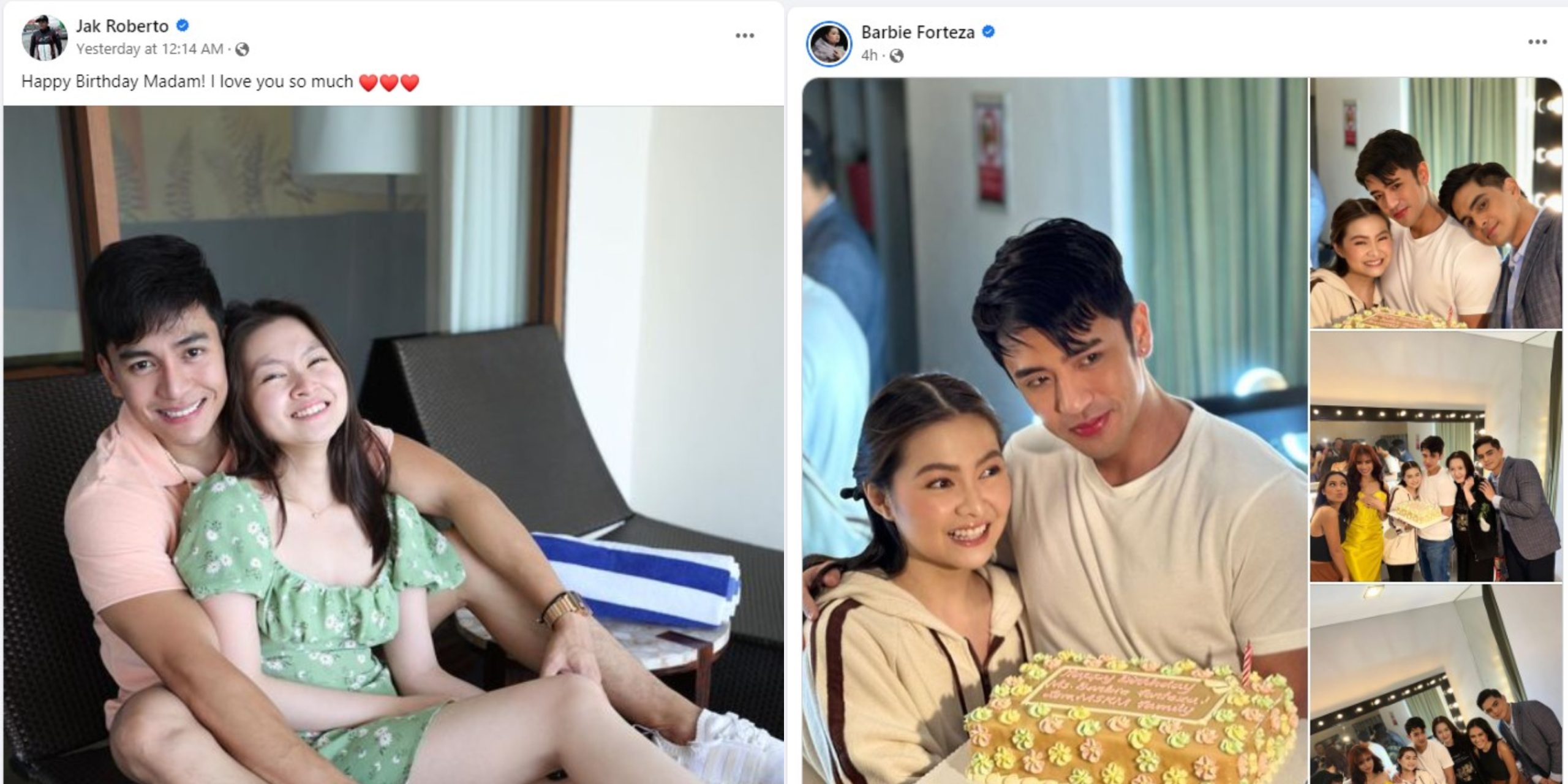 Jak Roberto's birthday greeting to Barbie Forteza reaches a million ...