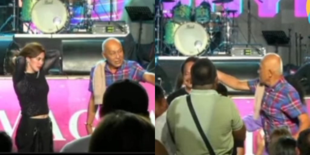 Lalake, nakatanggap ng kaltok matapos mag-request ng kiss kay Shaina ...