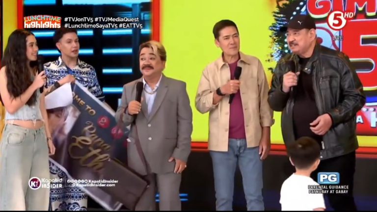 Jimmy Santos returns to his Dabarkads on E.A.T during Joey de Leon's ...