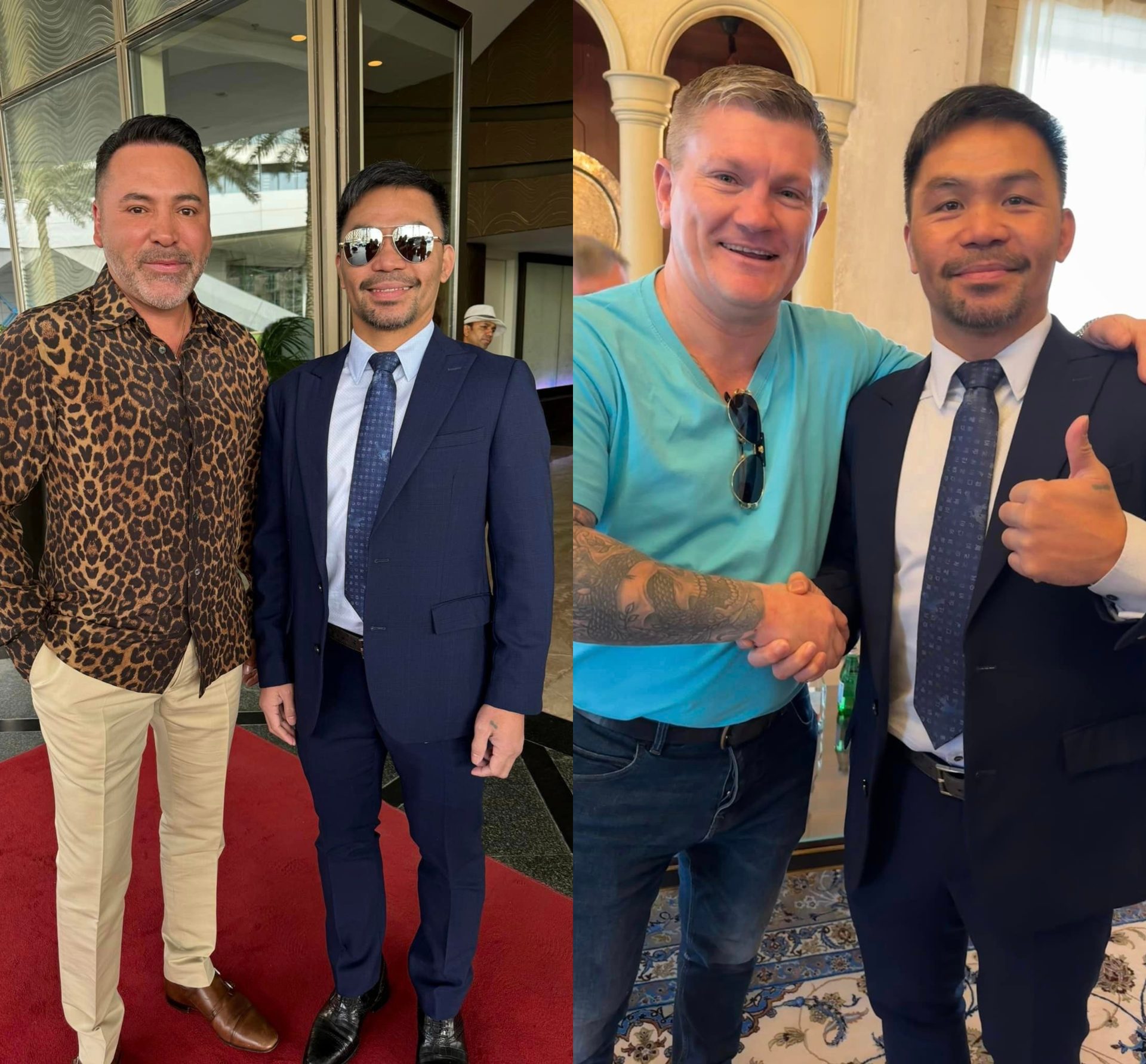 Manny Pacquiao, nakita muli ang kanyang mga pinataob sa ring at iba ...