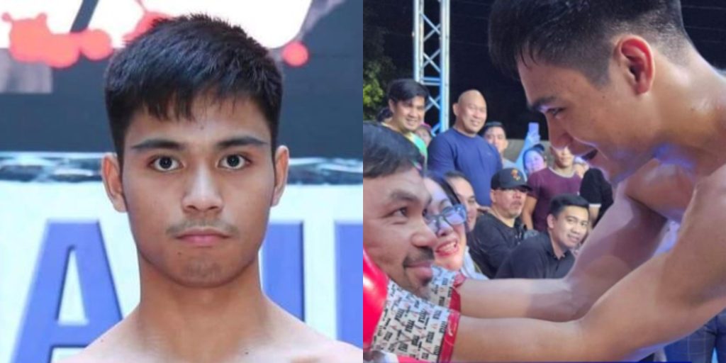 Manny Pacquiao's rumored son Eman Bacosa wins second boxing match via ...