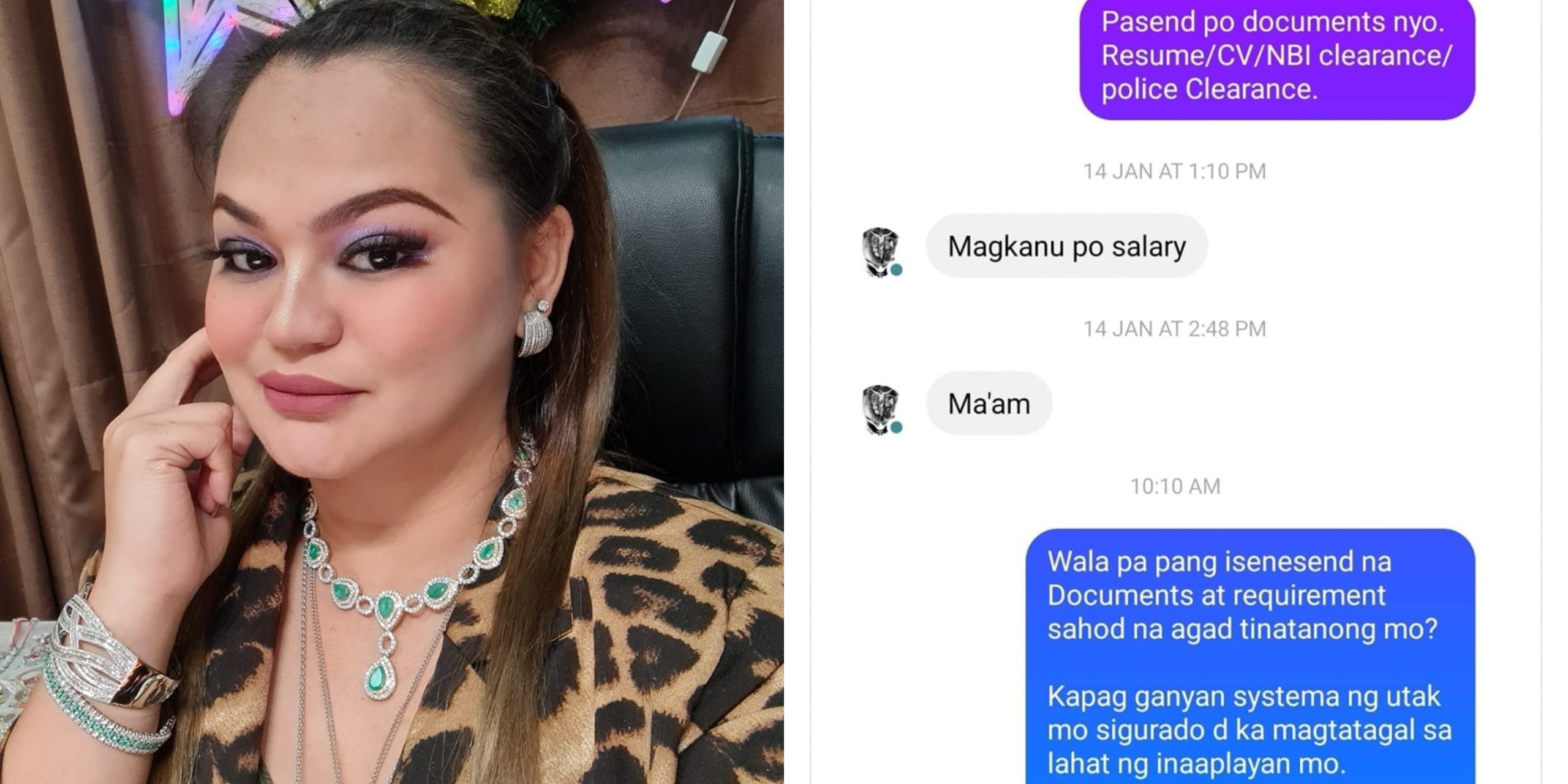 Digital Creator, inulan ng batikos matapos sabunin ang isang aplikante ...