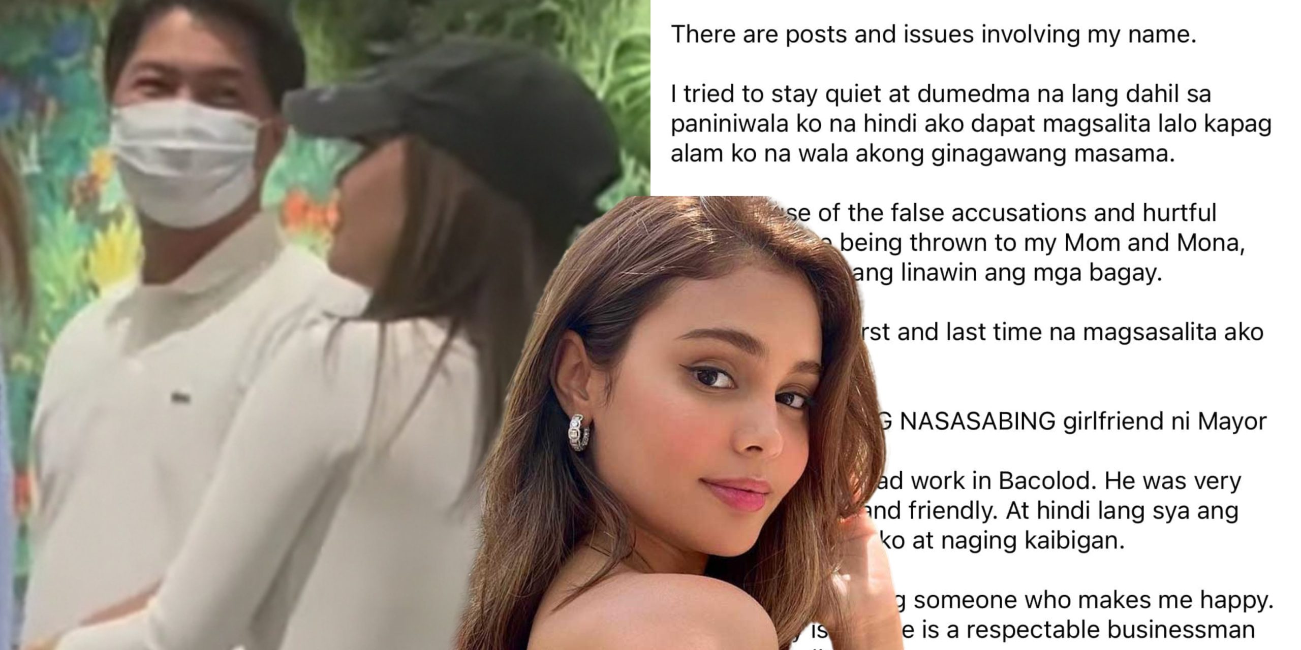 Ivana Alawi, iginiit na hindi siya nobya ni Mayor Albee Benitez