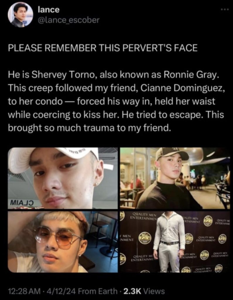 It's Showtime host Cianne Dominguez, pilit umanong pinasok ng isang ...