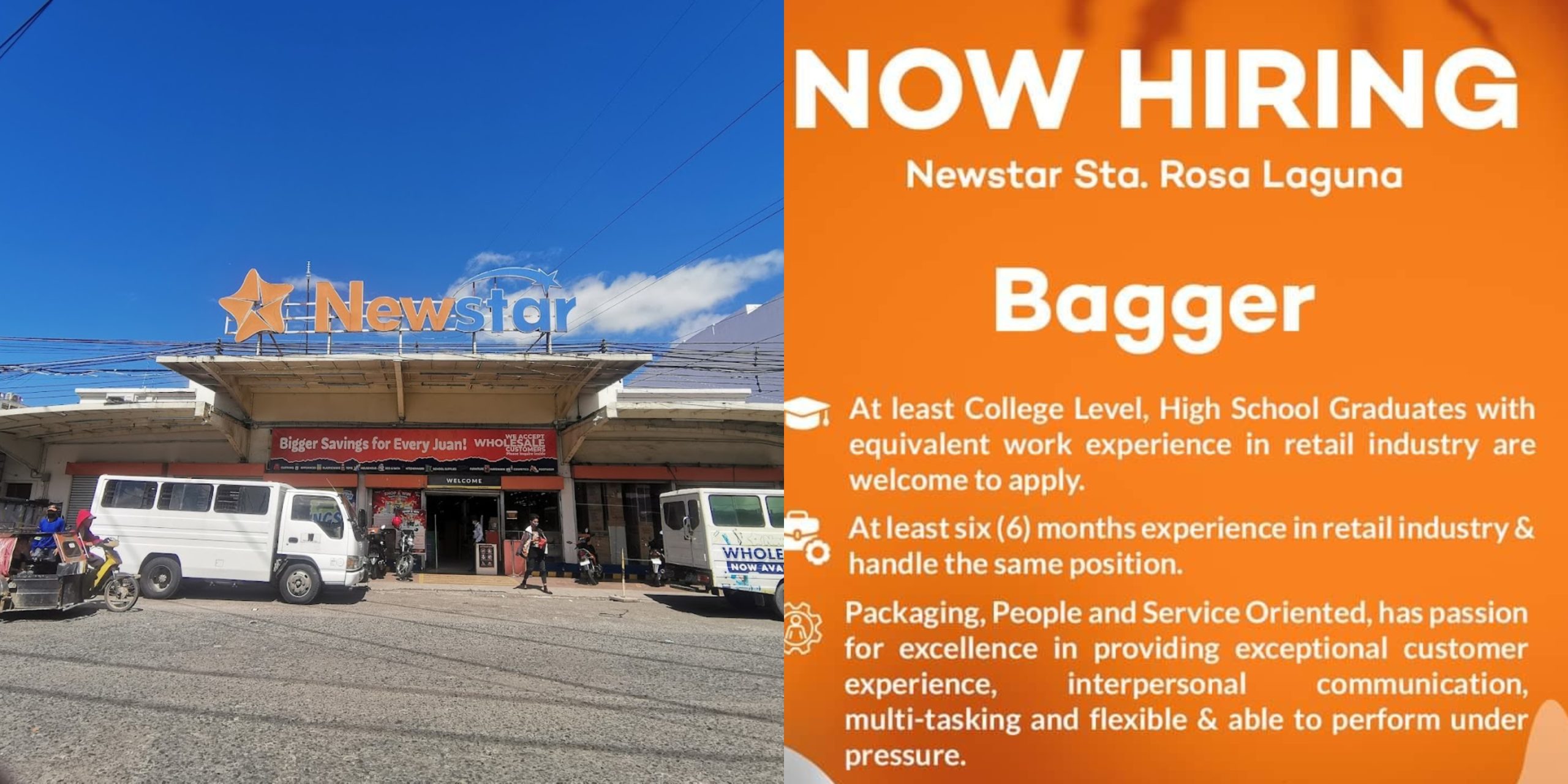 Establishment in Laguna receives criticism for hiring only atleast ...