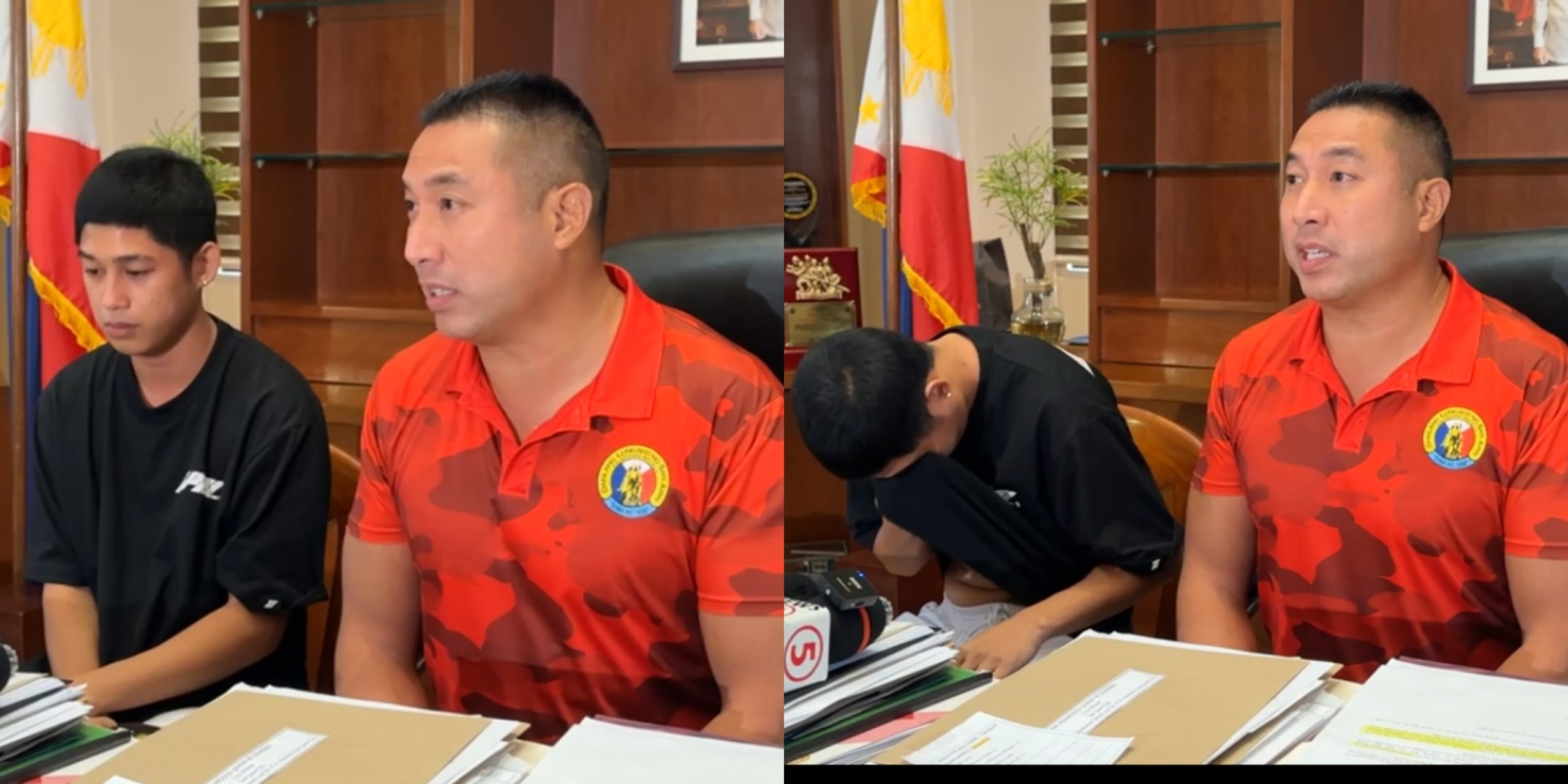 'Boy Dila' naiiyak na humarap sa publiko at humingi ng paumanhin