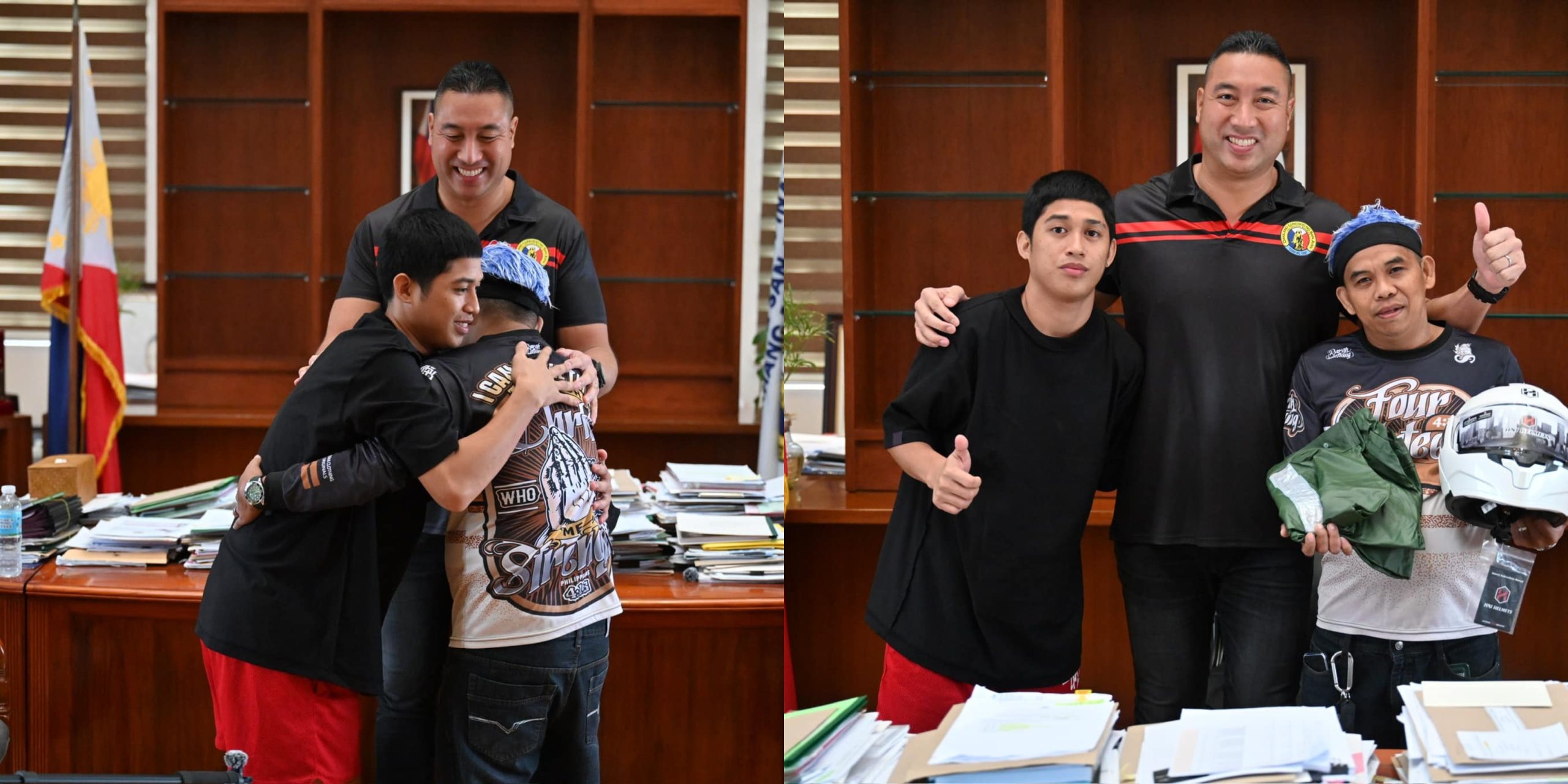 Boy Dila at rider na binasa niya, nagkita sa unang pagkakataon