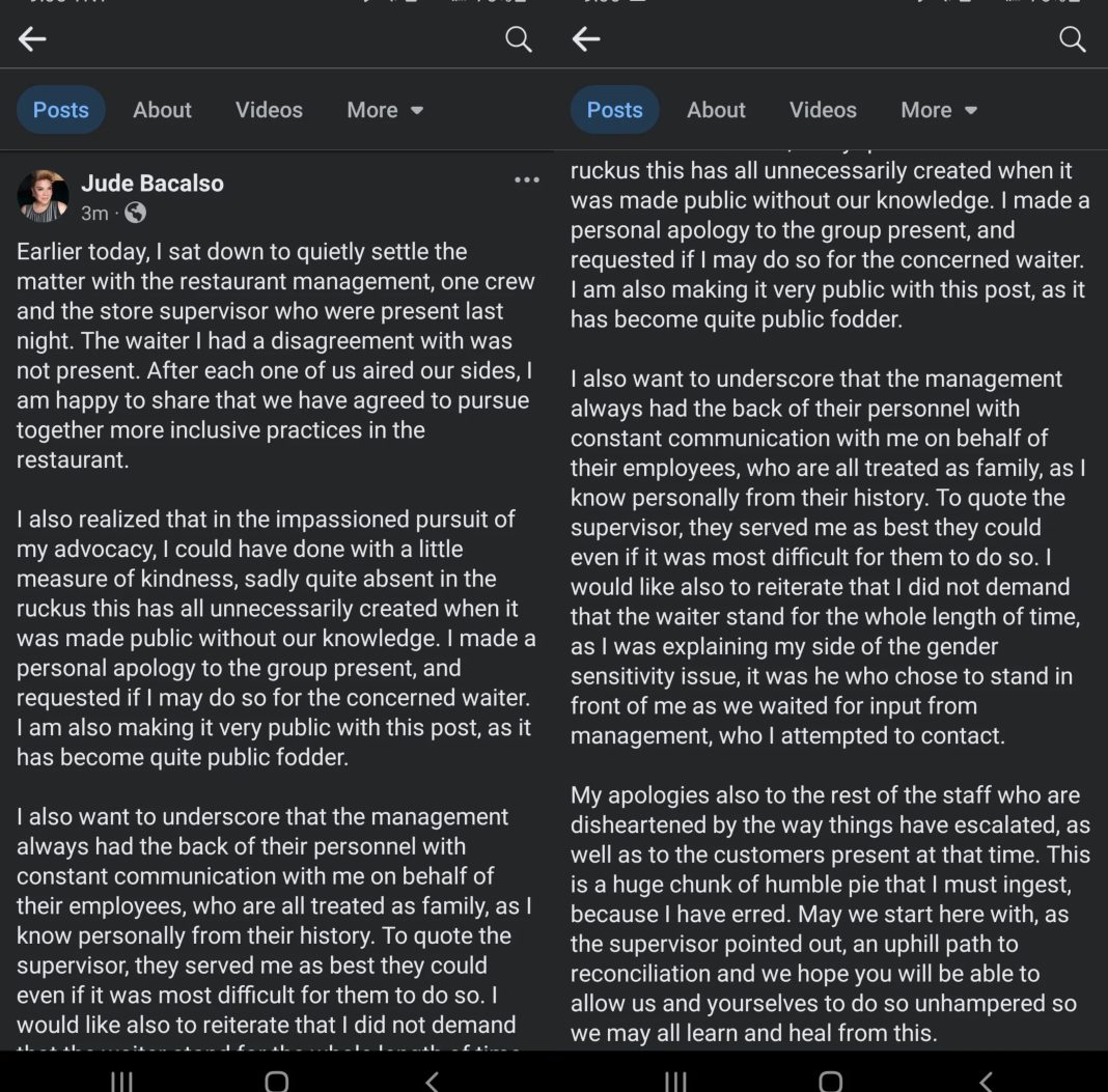 Jude Bacalso, naglabas ng pahayag matapos ulanin ng batikos sa social media