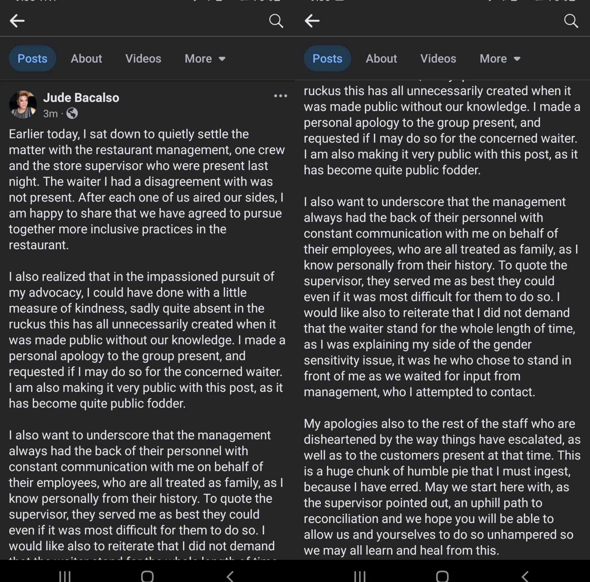 Jude Bacalso, naglabas ng pahayag matapos ulanin ng batikos sa social media