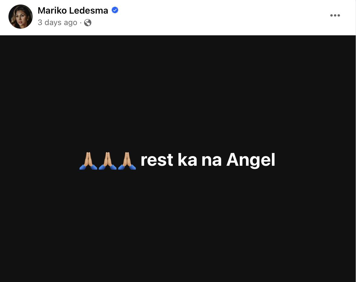 Angel of transgender trio Miss Tres passes away