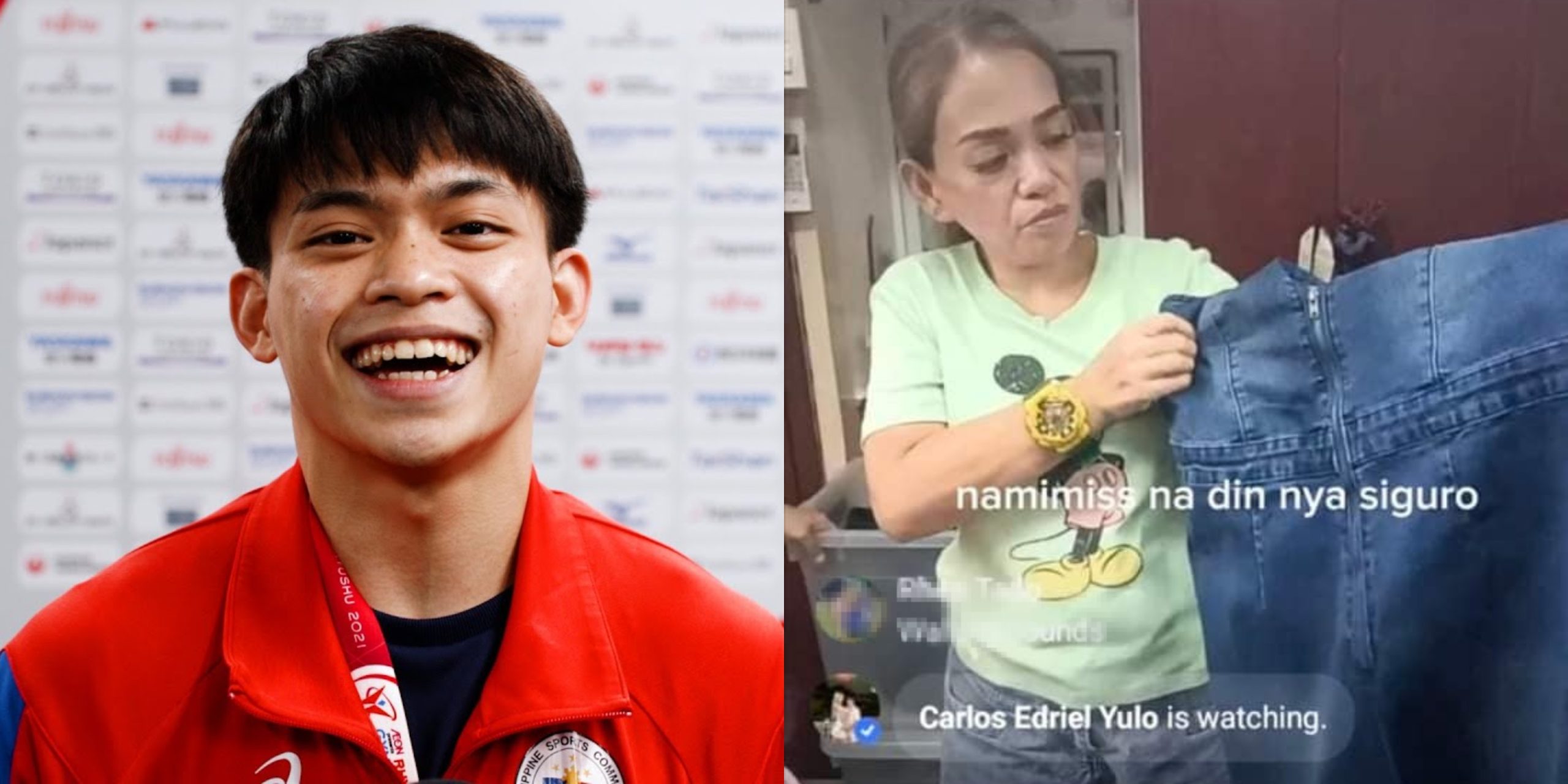 Carlos Yulo nahuling nanonood ng live selling ni Mommy Angelica Yulo
