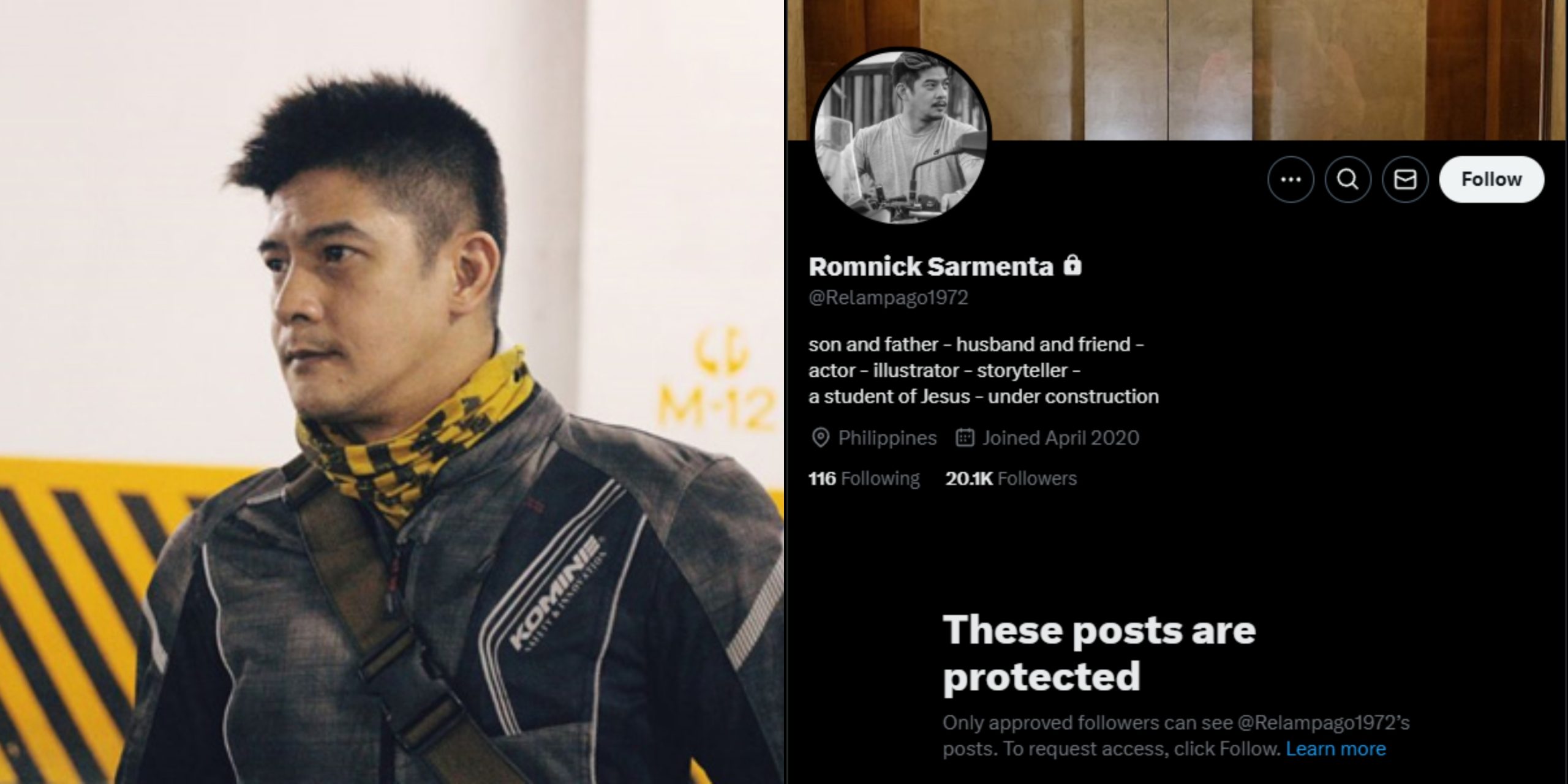 Romnick Sarmenta isinara ang kanyang social media page sa publiko matapos ang tanong niya sa mga ...