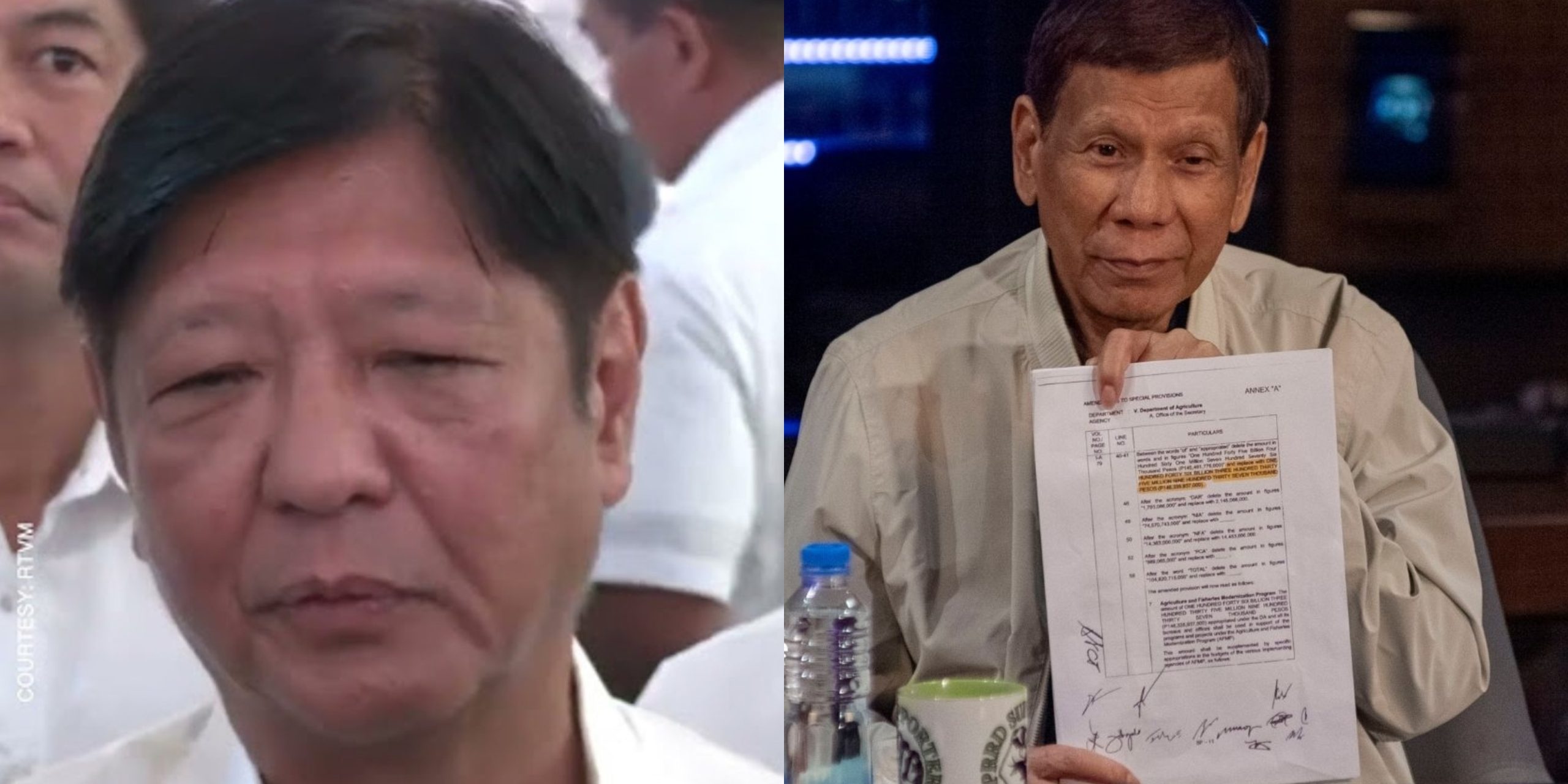 President Marcos calls FPRRD 'liar' for claiming that he signed the ...