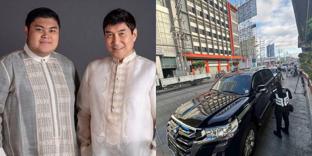 Convoy of Sen. Raffy Tulfo's son, Rep. Ralph Tulfo flagged for using the bus lane