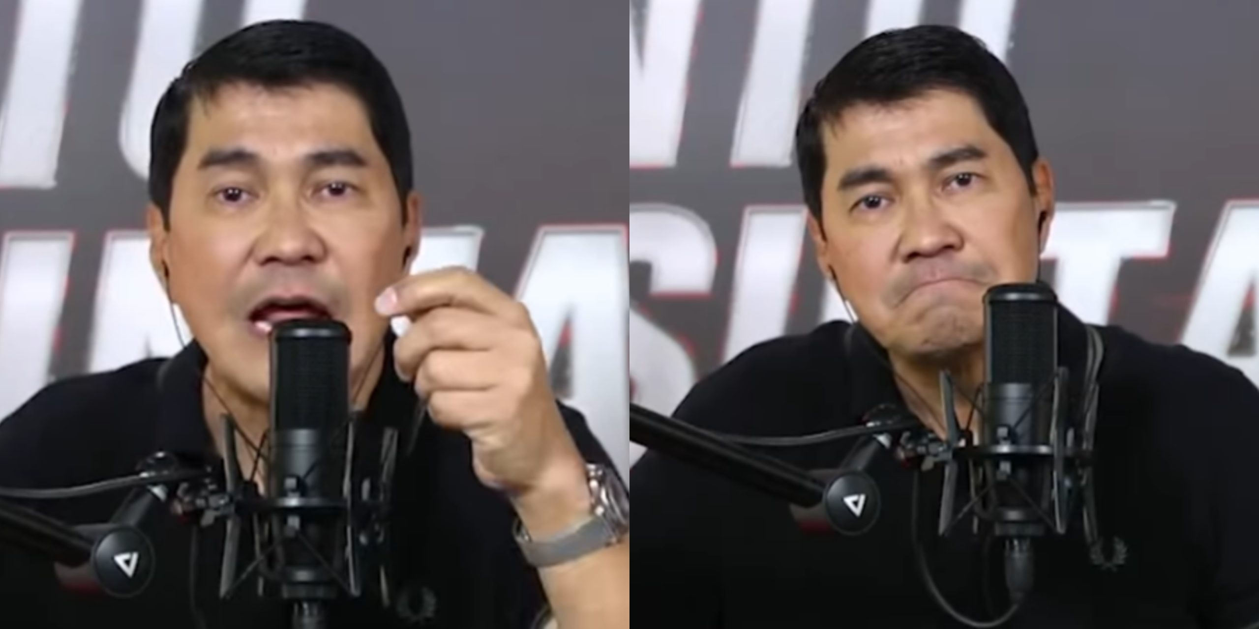 Tulfo, emosyonal habang ipinagtatanggol ang nakaraan niya sa Amerika