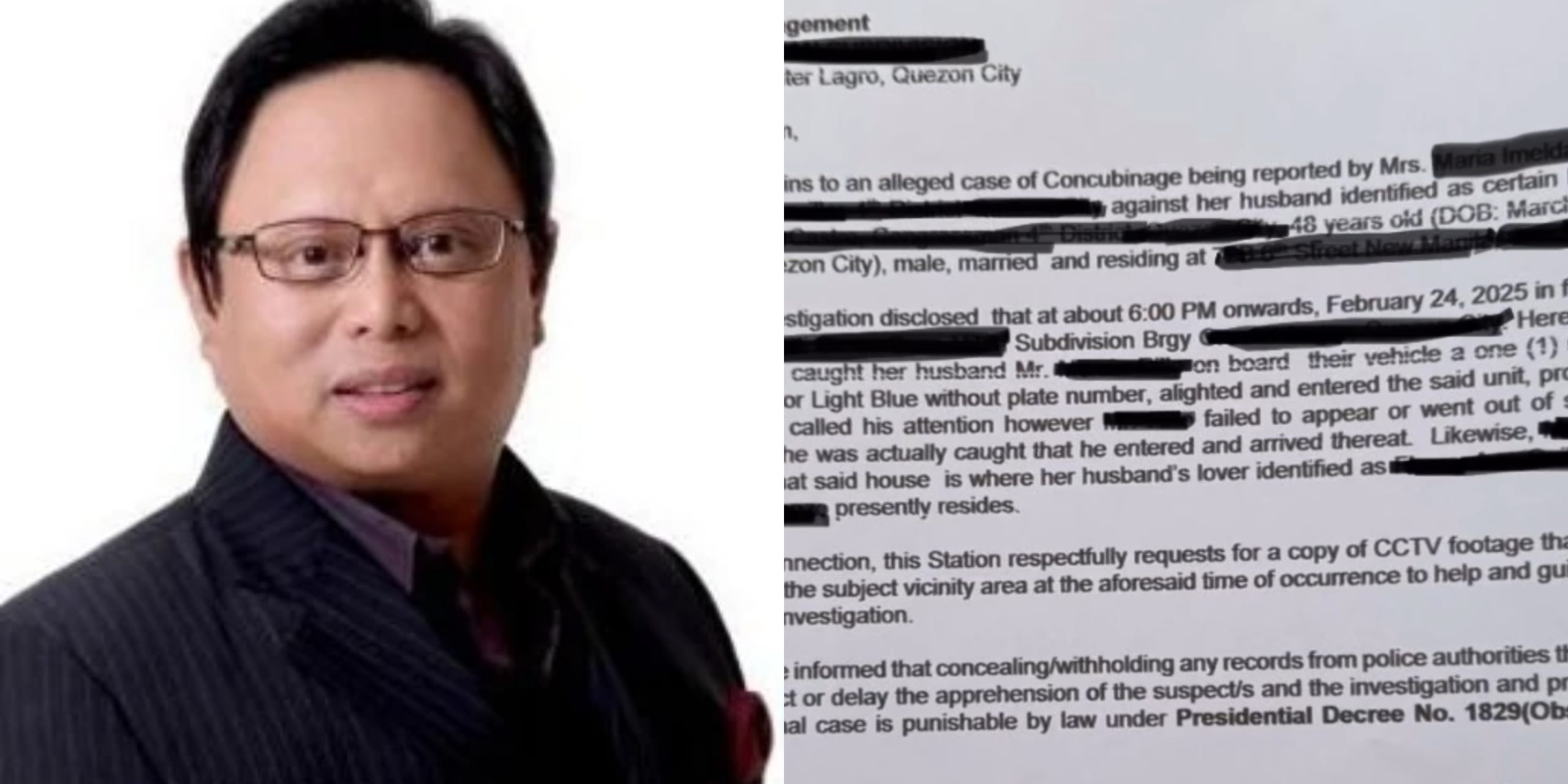 Arnold Clavio, may pa-blind item sa isang opisyal ng gobyerno na nahuli ng asawa niyang politiko
