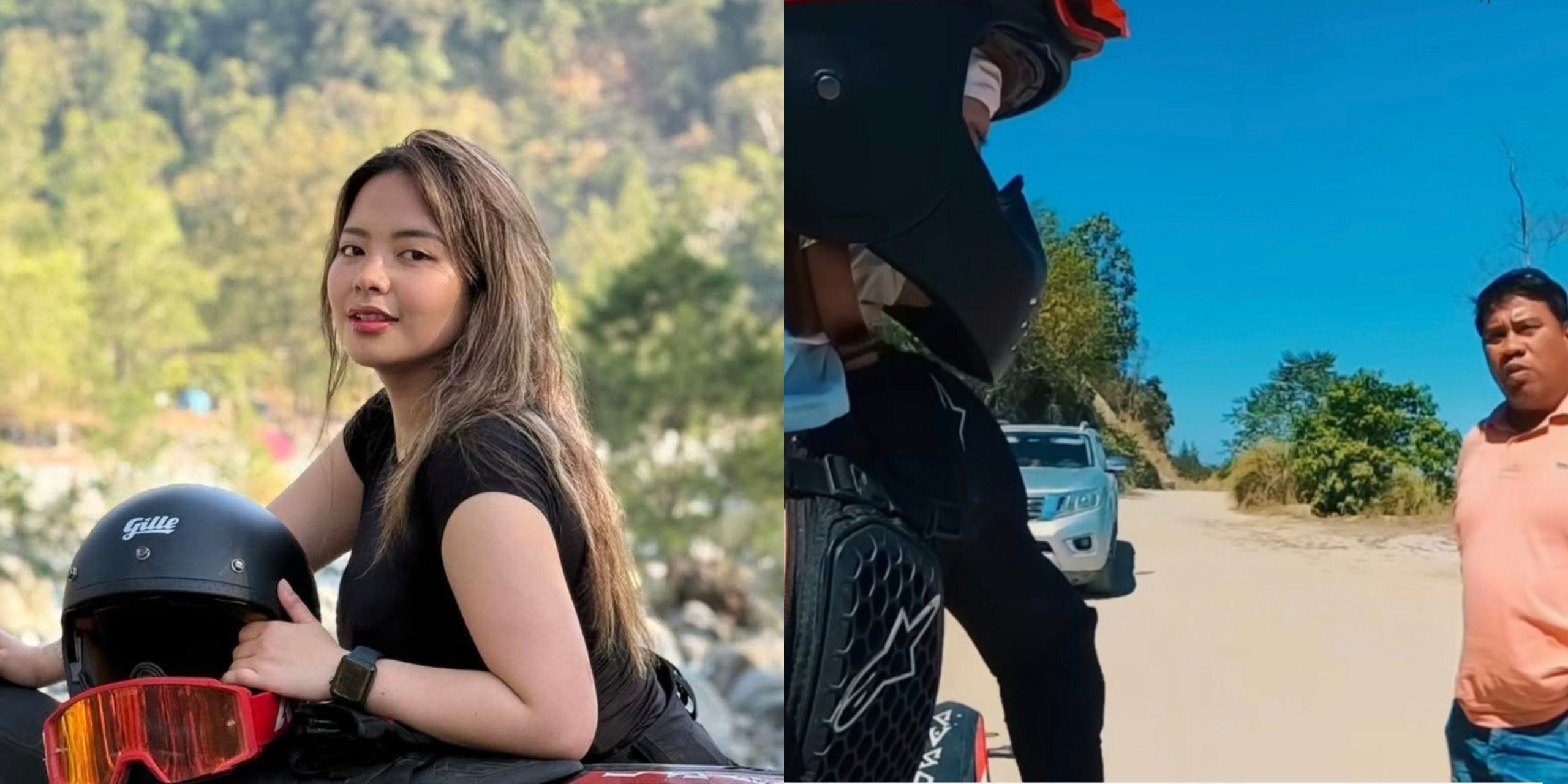 Isang babaeng motovlogger, haharap sa posibleng kaso matapos ang away trapiko